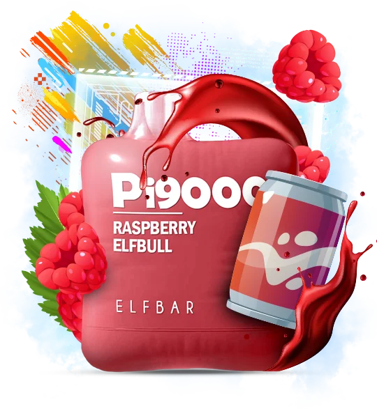 Jednorazowy pod-system Elf Bar Pi9000 Raspberry Elfbull. Купити ...